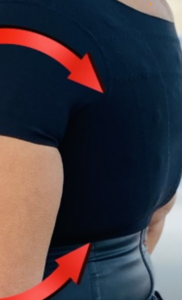 Crop Top Back Smoother Shapewear | Increasing One